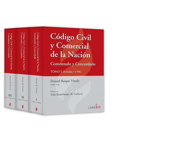 CÓDIGO CIVIL Y COMERCIAL DE LA NACIÓN COMENTADO Y CONCORDADO 3TS ...